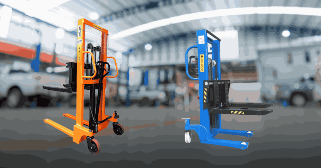 Maximize Storage Efficiency with AVCON Manual Hand Stackers